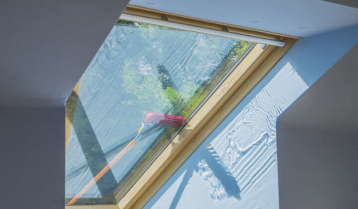Dachfenster Von Auen Putzen